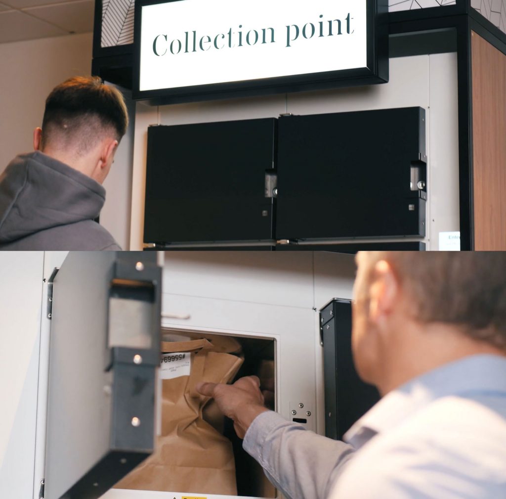 Catering Solutions - Pre Order Pods - Hot & Cold Food Lockers